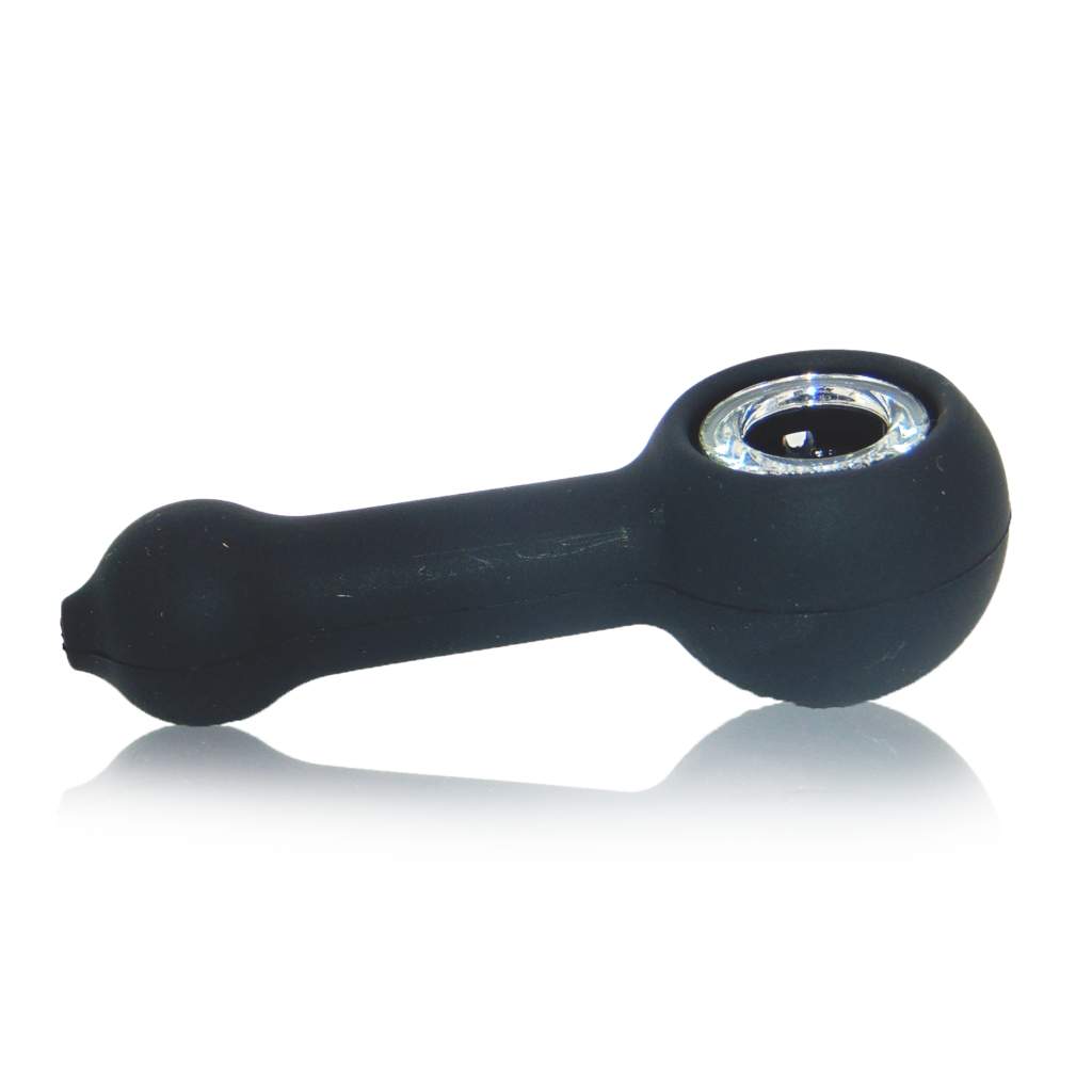 Best Jet Black Silicone Tobacco Pipe at Global Glass Pipe